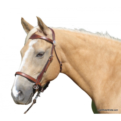 LightRider Western Bitless Bridle